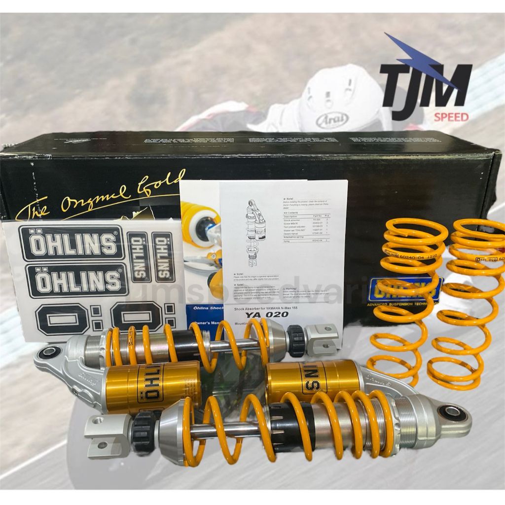 Jual Shockbreaker Ohlins YA 020 YA020 Nmax New /Aerox Original | Shopee ...