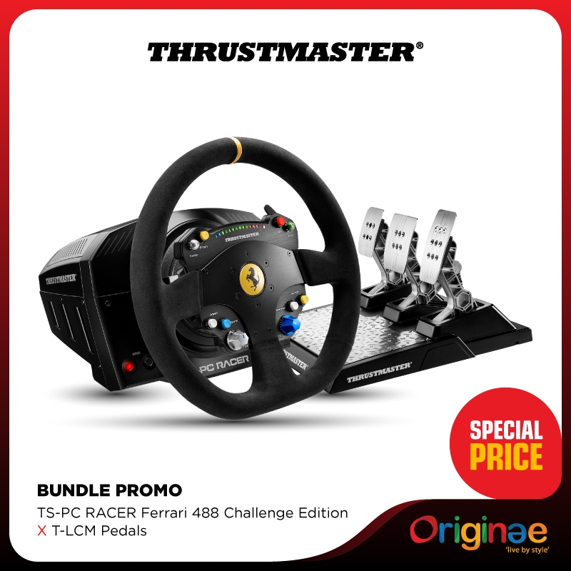 Jual [BUNDLE] Thrustmaster TS-PC Racer Ferrari 488 Challenge Edition ...