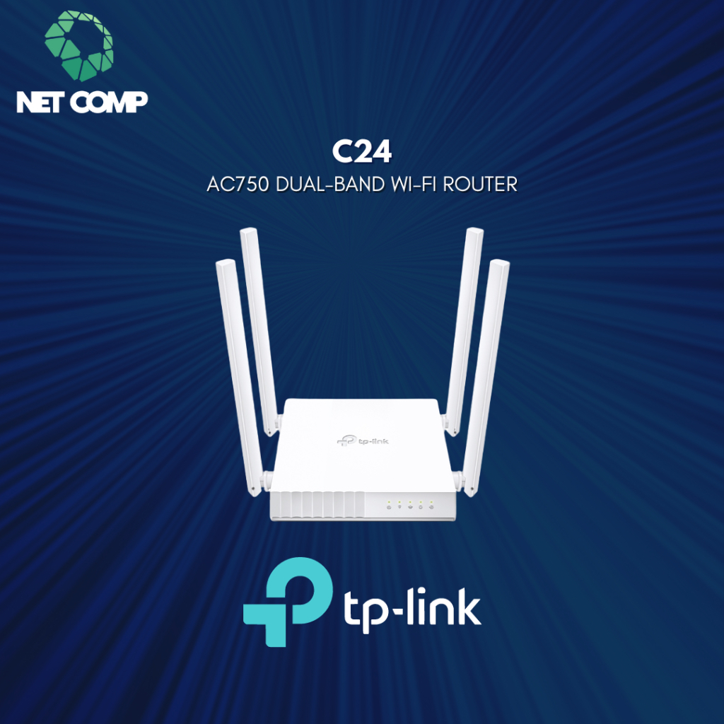 Jual Tp-link Archer C24 AC750 Dual-Band Wi-Fi Router High Speed Wi-Fi ...