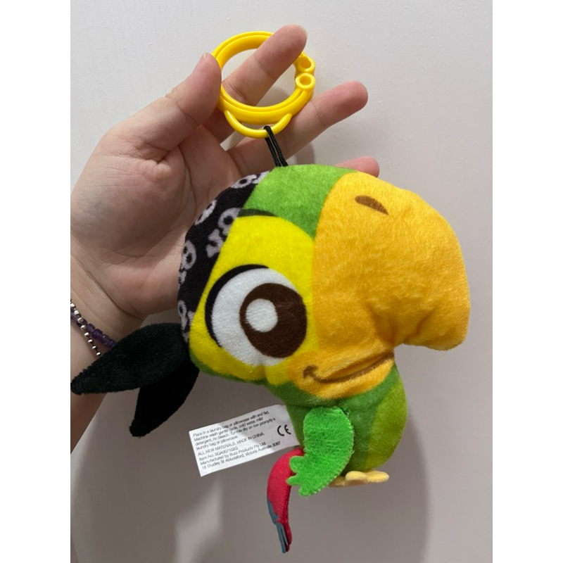 Jual Gantungan boneka burung parrot Burung beo bajaklaut Disney Jake ...