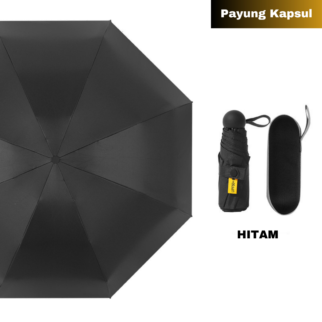 Jual Payung Lipat Mini Kapsul Payung Hujan Mini Dengan Tempat Kapsul ...