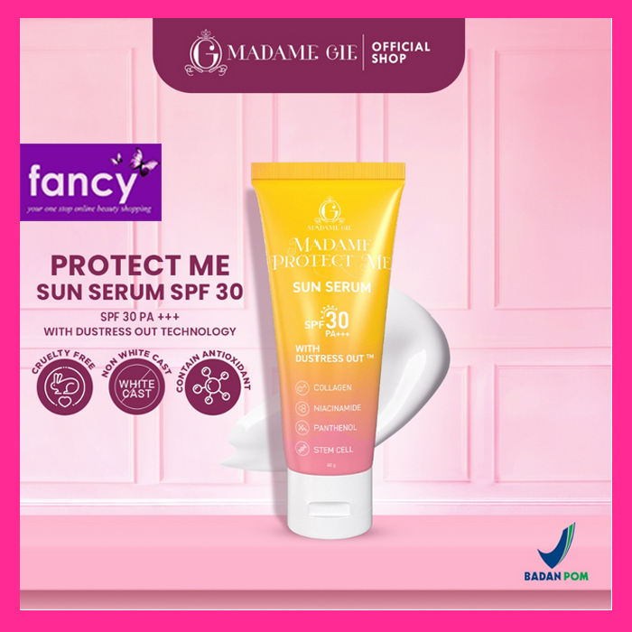 Jual Madame Gie SUN SERUM 60ml SPF 30 PA+++ Protect Me Sunscreen Anti ... Jual Madame Gie SUN SERUM 60ml SPF 30 PA+++ Protect Me Sunscreen Anti ...