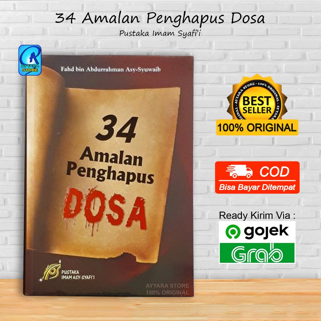 Jual 34 Amalan Penghapus Dosa - Fahd Abdurrahman Asy Syuaib - Pustaka Imam Syafii | Shopee Indonesia