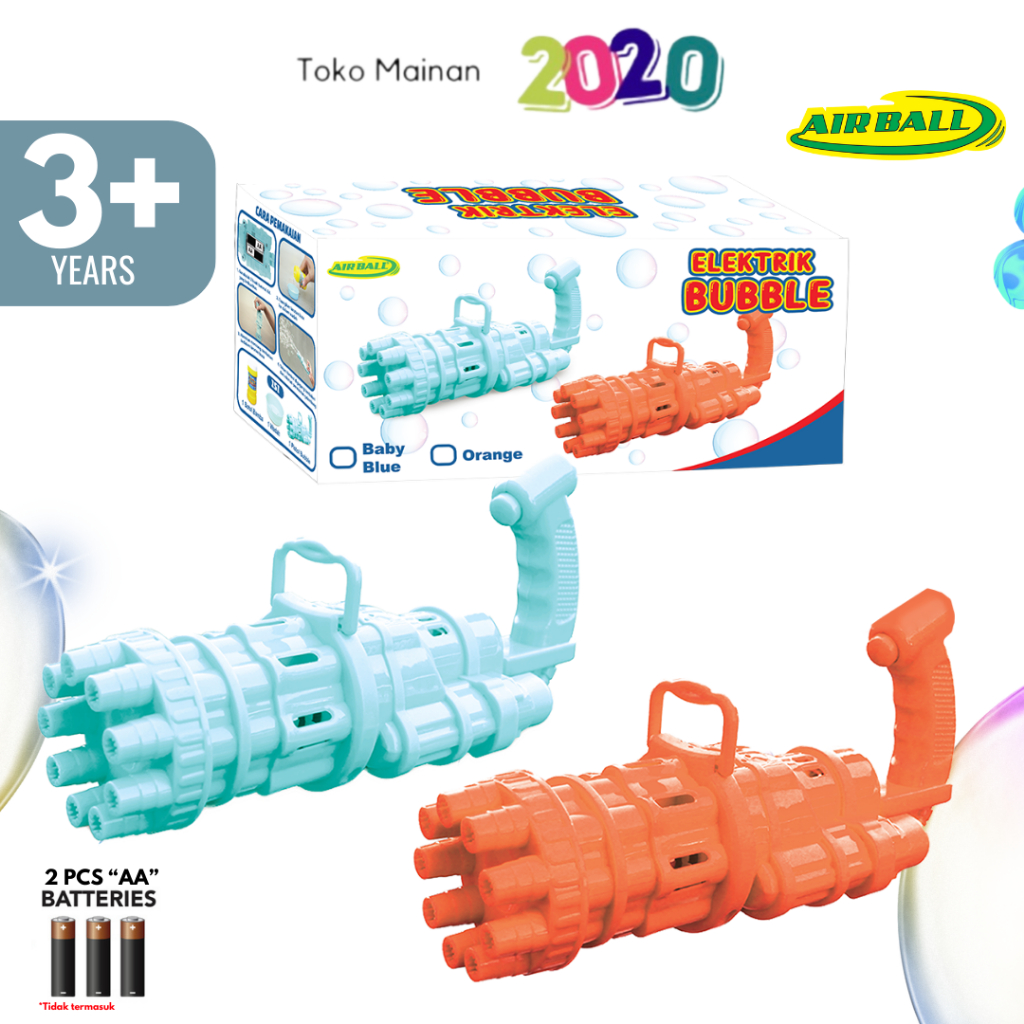 Jual AirBall Elektrik Bubble – Mainan Bubble Tembakan Anak - Mainan ...