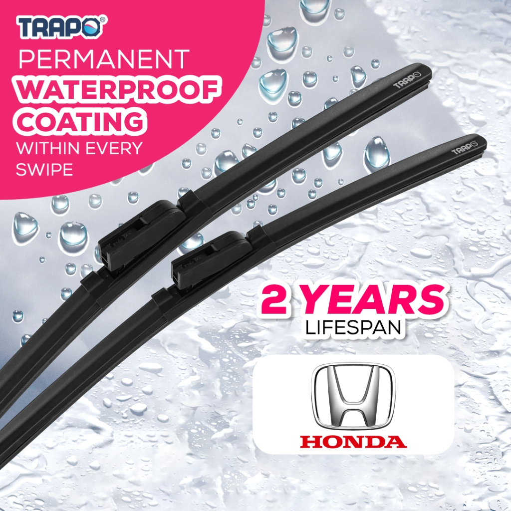 Jual Trapo Hydrophobic Wiper Blade One Set (2pcs) - Mobil Honda ...