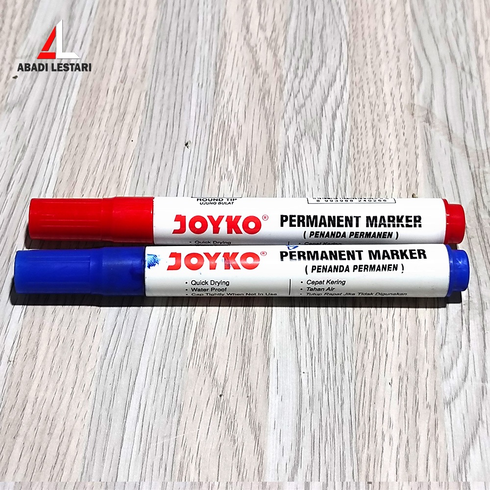 Jual SPIDOL PERMANET MARKER JOKYO WARNA HITAM MERAH BIRU | Shopee Indonesia