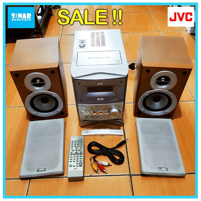 Jual Speaker JVC Micro Component System UX P550 CD DVD Cassete Tape Radio | Shopee Indonesia