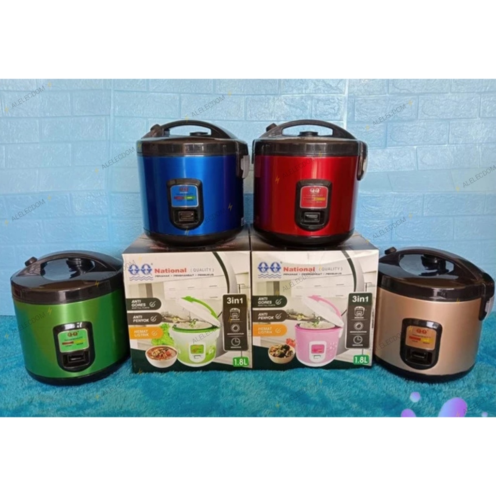 Jual Magic com 1 Liter / Penanak Nasi Serbaguna 3 in 1 | Shopee Indonesia