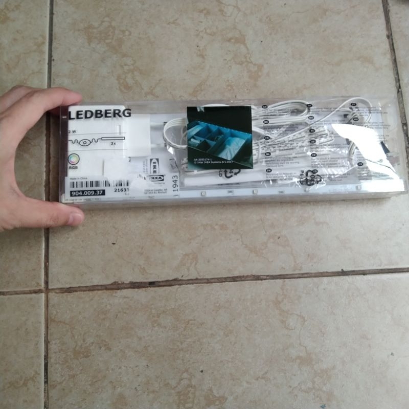 Jual LEDBERG led lighting strip RGB lampu strip lemari baju meja tivi ...