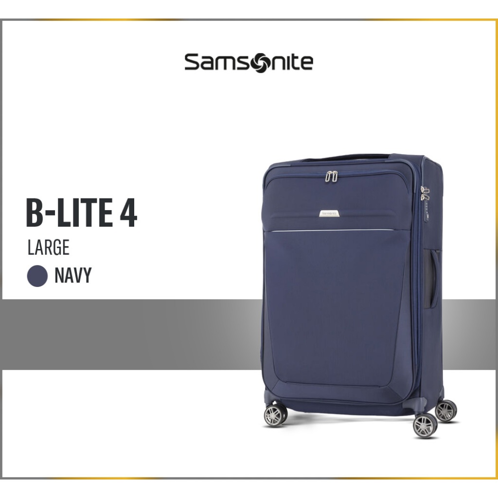 Jual Samsonite Koper Softcase B-Lite 4 Large 29inch - Navy | Shopee ...