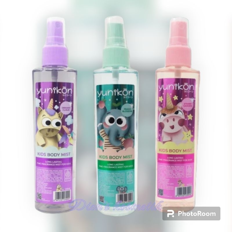 Jual Yunikon Kids Body Mist 100ml | Parfum viral wangi Teh keraton ...