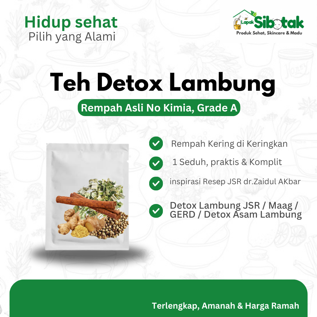 Jual Detox Lambung JSR / Maag / GERD / Detox Asam Lambung Kemasan ...
