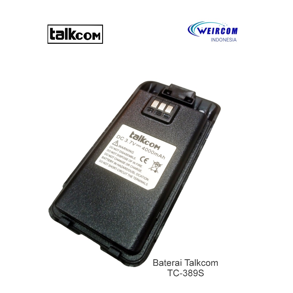 Jual Baterai HT POC Talkcom TC-389S TC389s Original | Shopee Indonesia
