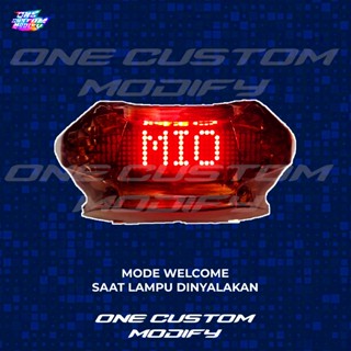 Jual Stoplamp Running Text Animasi Mio Sporty Lampu LED Rem Belakang ...