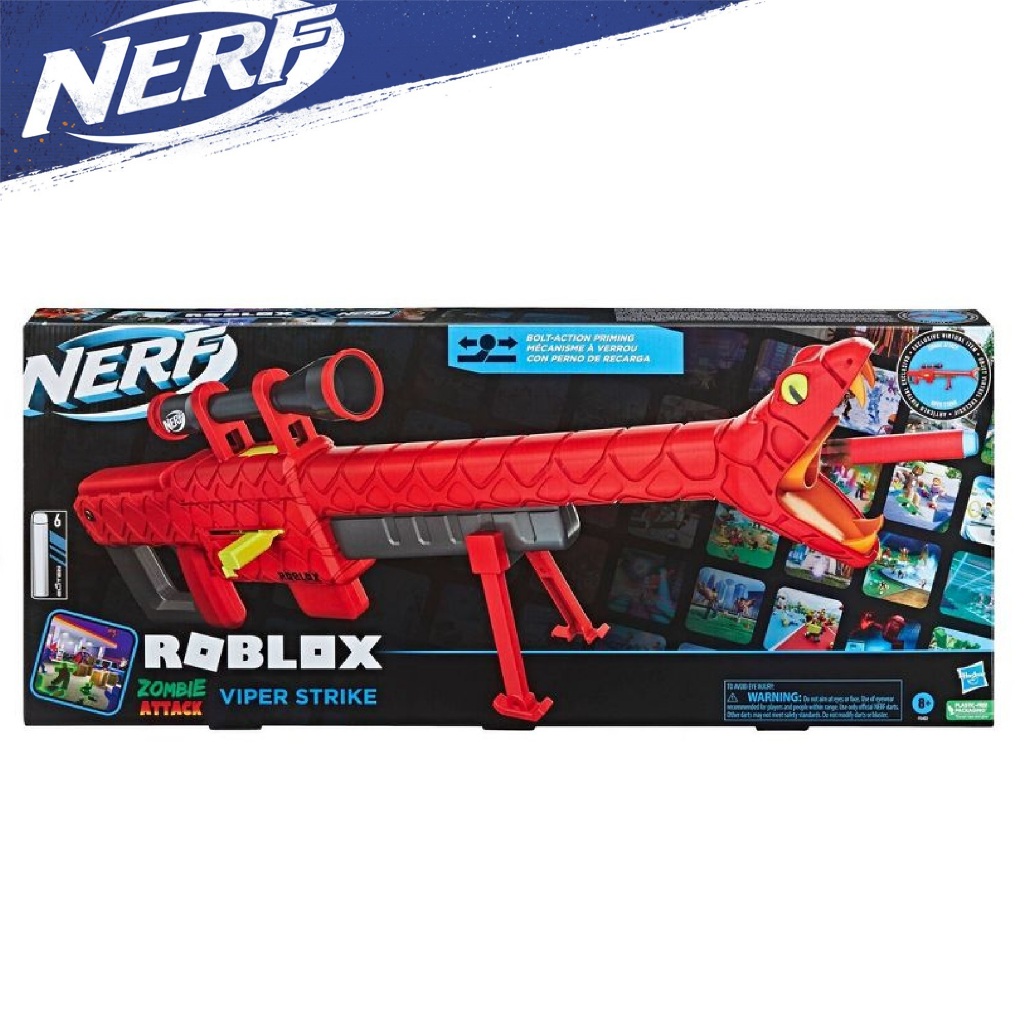 Jual NERF Roblox Zombie Attack Viper Strike Sniper Blaster NRRF5483 ...