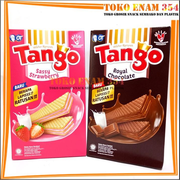 Jual Wafer Tango Box isi 20 bungkus x 5 gram | Shopee Indonesia