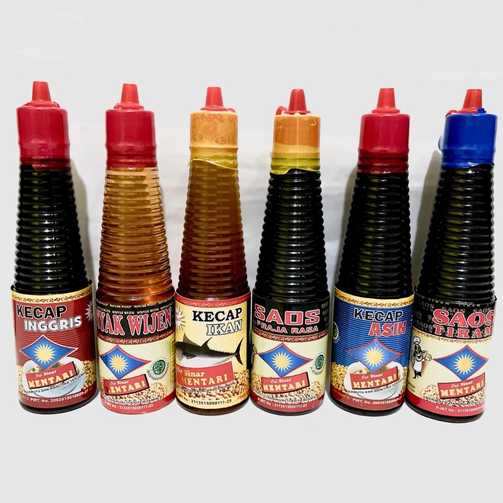 Jual Paket Hemat isi 6 Kecap Saos dan Minyak Penyedap Masakan ( Minyak ...