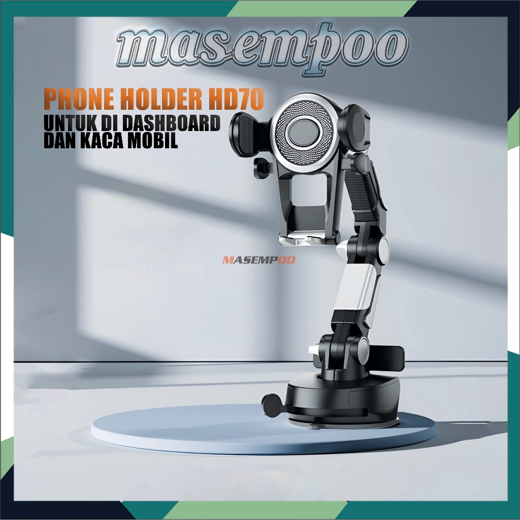 Jual Holder HP Mobil HD-70 Car Phone Holder / Tempat Stan Hp Dashboard ...