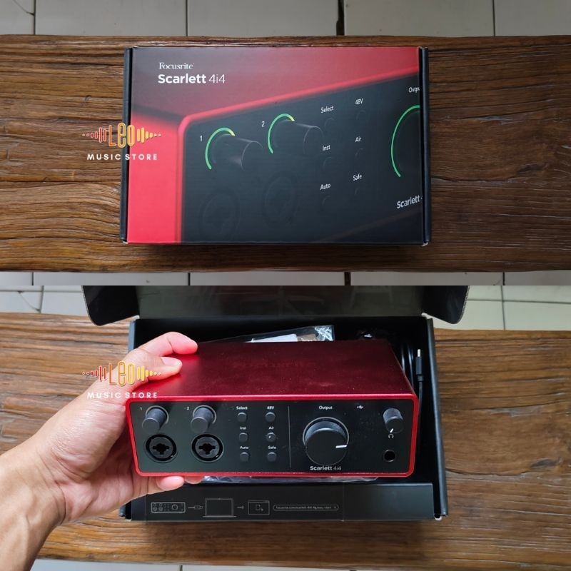 Jual focusrite scarlett 4i4 4th gen soundcard audio interface recording ...