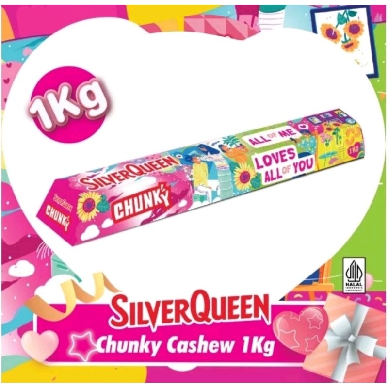 Jual Coklat Silverqueen Chunky Bar 1kg 3kg Cokelat Silver Queen ...
