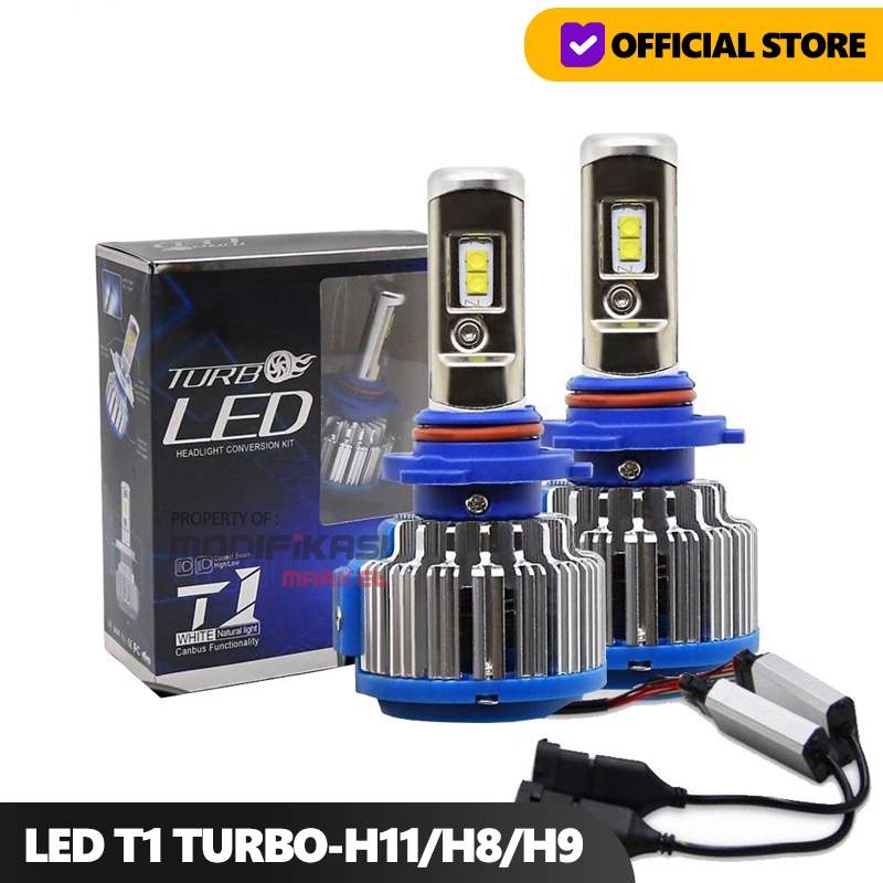 Jual LAMPU LED FOGLAMP LAMPU LED T1 TURBO TIPE H11 H8 H9 SINGLE SUPER ...