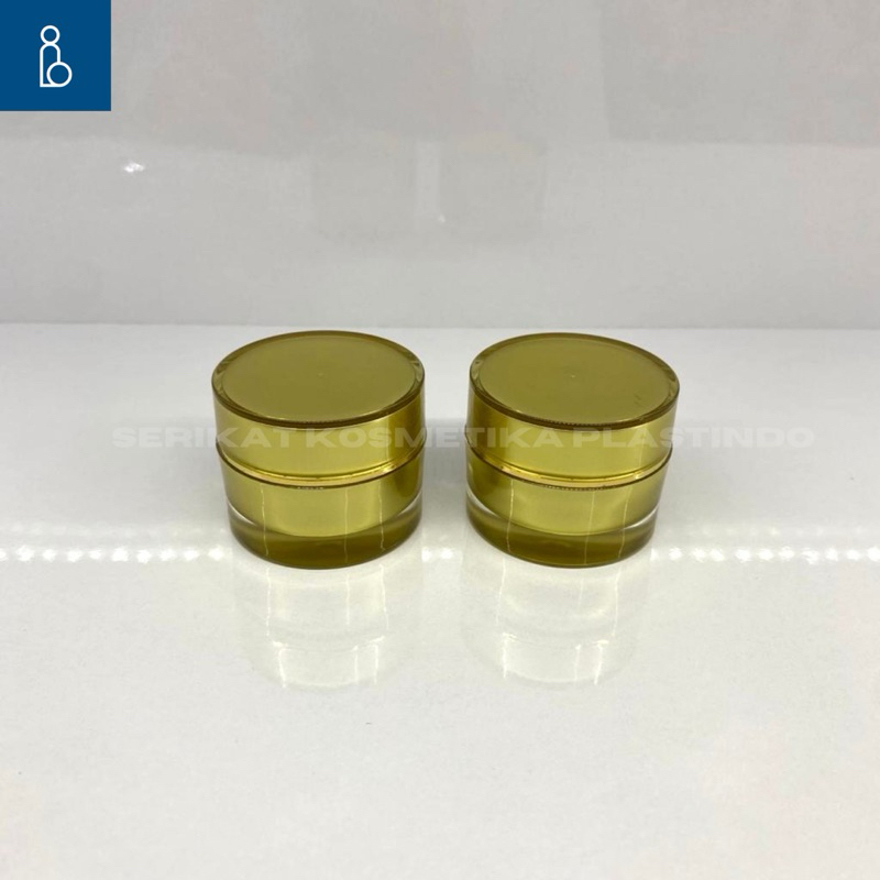 Jual Pot Cream 10 Gram Acrylic Gold List Gold / Pot Acrylic 10 gr / Pot ...