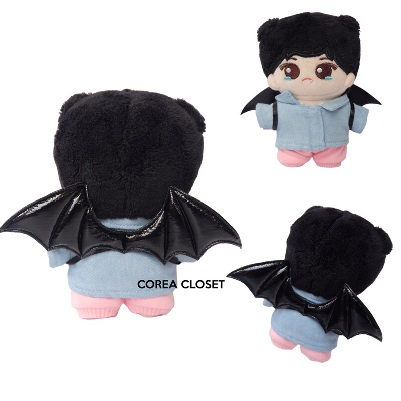 Jual READY STOCK Bat wings (Black) sayap kelelawar for 10cm boneka ...