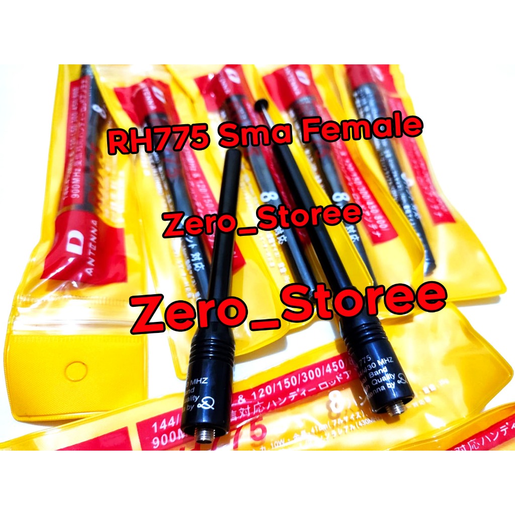 Jual Dual Band VHF UHF D Antenna RH775 Antena HT SMA Female WW 3288 ...