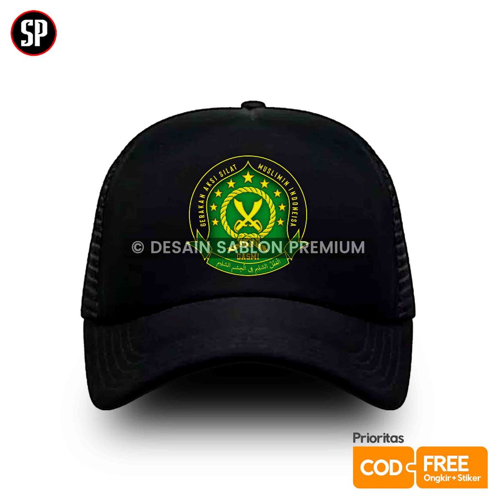 Jual GROSIR Distro TOPI PAGAR NUSA GASMI ORIGINAL LOGO FREE STIKER ...