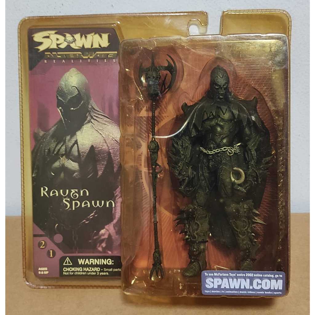 Jual McFarlane 2002 Spawn Series 21 Raven Spawn | US Card | Shopee ...