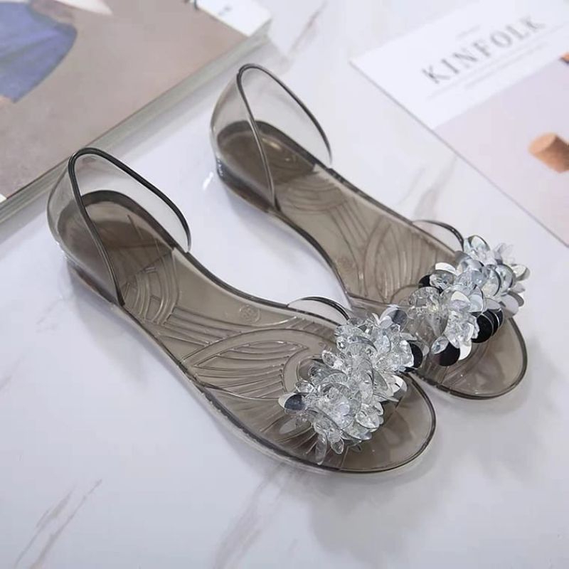 Jual SBI 111 SEPATU JELLY PREMIUM FLAT JELLY SHOES / SANDAL JELLY ...