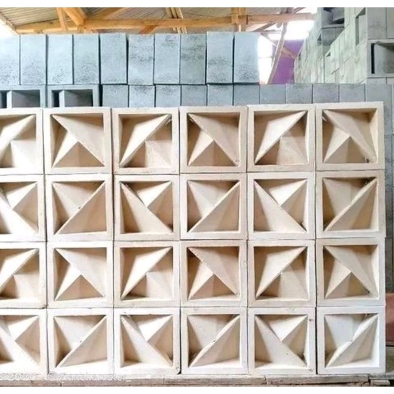 Jual roster minimalis, roster beton minimalis/loster motif araw 2 sisi ...