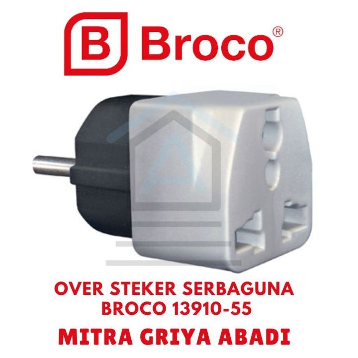 Jual Over Steker Serbaguna Broco 13910-55 | Shopee Indonesia