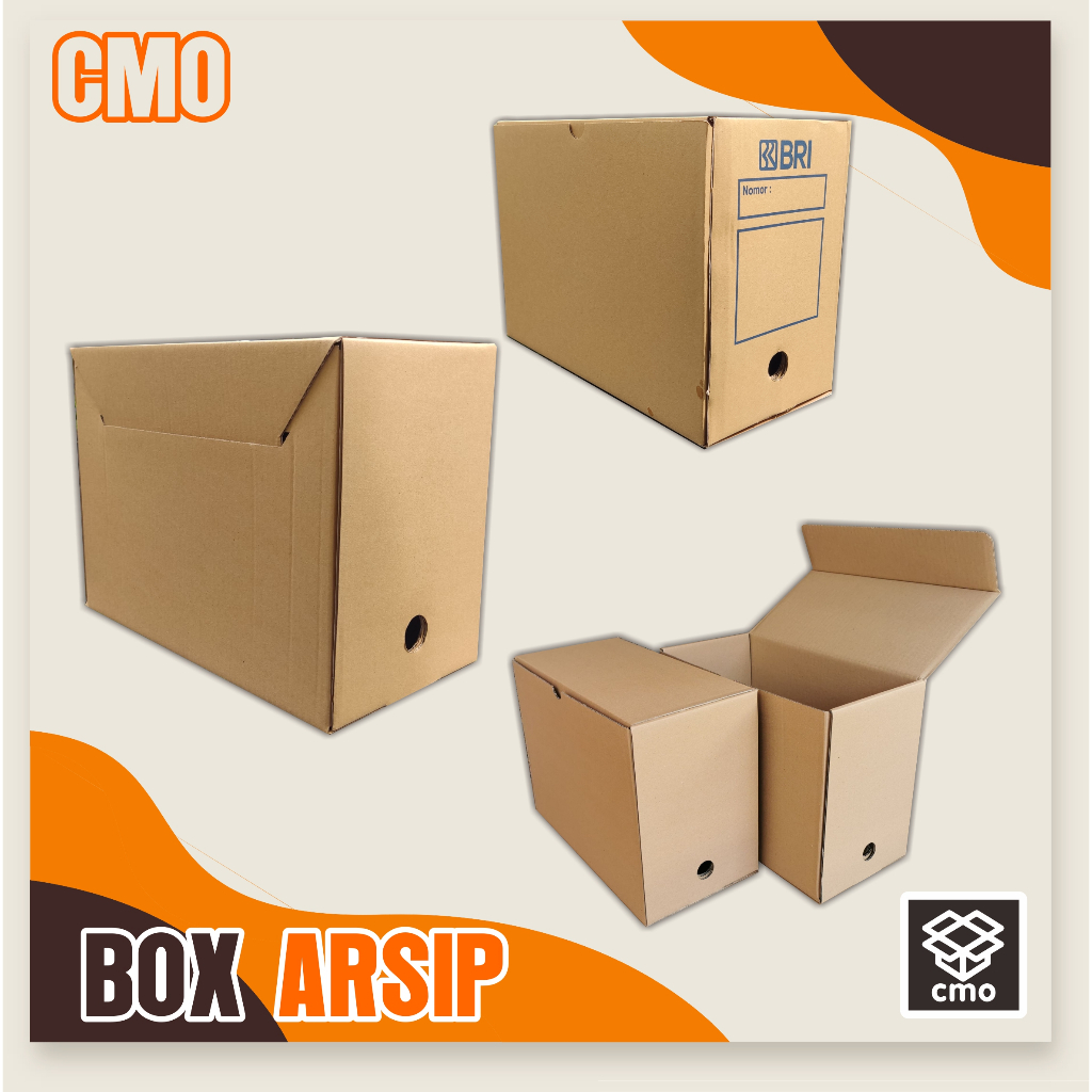 Jual KARDUS BOX ARSIP 38x19x28 cm arsip / box file / box dokument ...