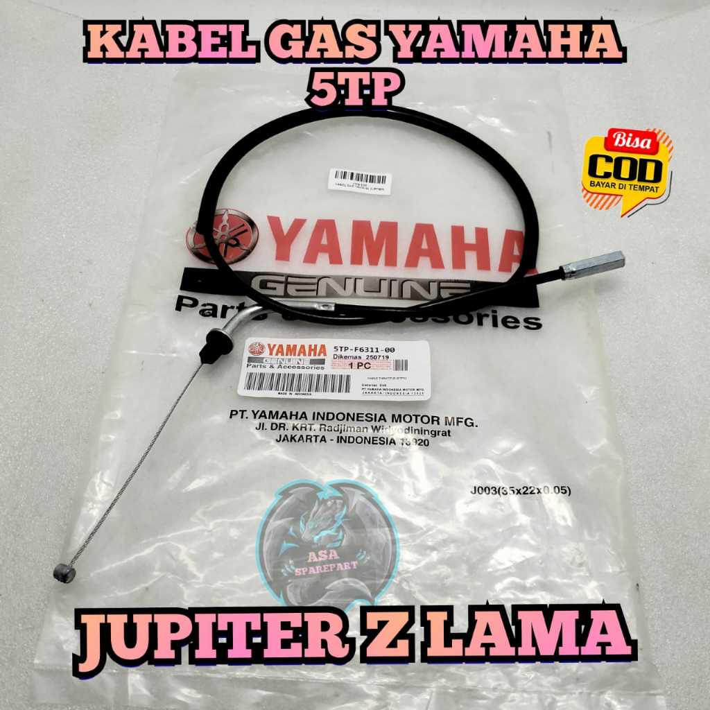 Jual KABEL GAS 5TP ASLI ORIGINAL MOTOR YAMAHA JUPITER LAMA , JUPITER Z ...