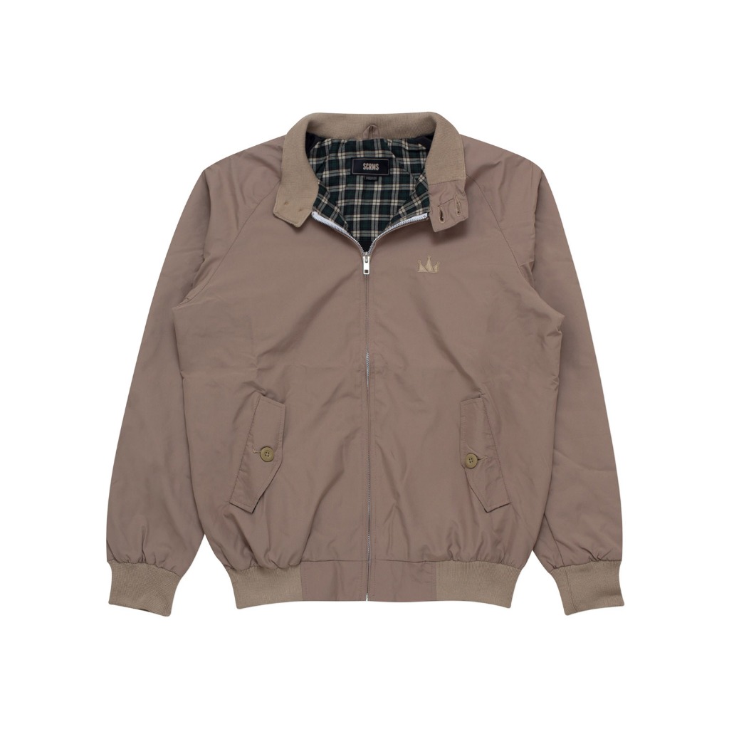 Jual Screamous Jacket Harrington CLETO CREAM | Shopee Indonesia