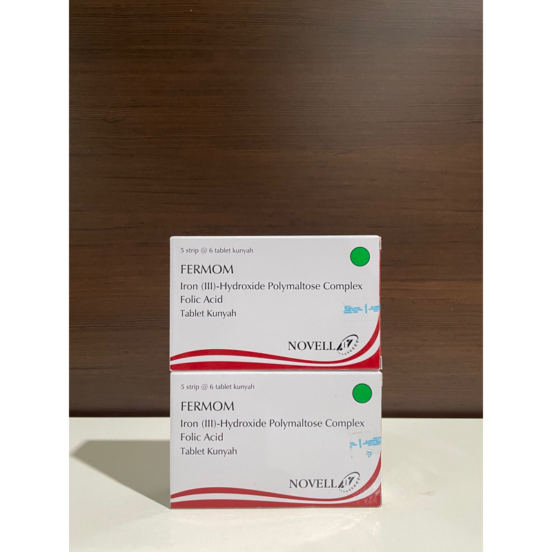 Jual Fermom Box 30 Tablet Kunyah Multivitamin | Shopee Indonesia