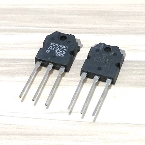 Jual 2SA1962 2SC5242 A1962 C5242 Transistor BJT NPN PNP | Shopee Indonesia
