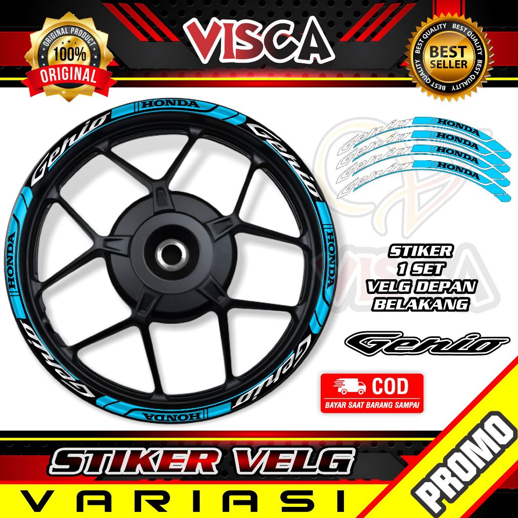 Jual Stiker Velg - Sticker Velk - Stiker Cutting Velg - Stiker Velk ...