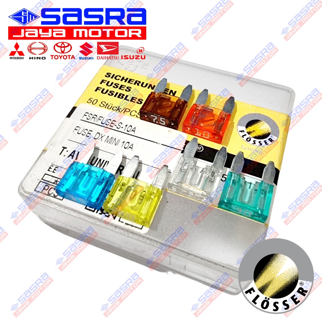 Jual [HARGA 1 PCS] Fuse Blade Mini/Sekring Tancap Kecil FLOSSER ...