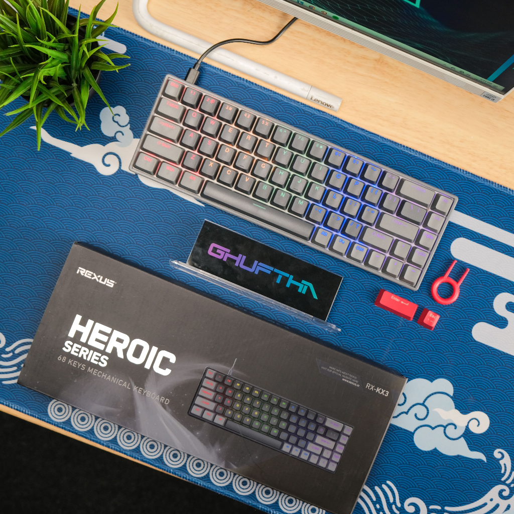 Jual Keyboard RX-KX3 Rexus Heroic KX3 Mechanical Gaming | Shopee Indonesia
