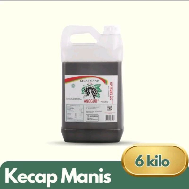 Jual kecap manis cap anggur 6 kg | Shopee Indonesia