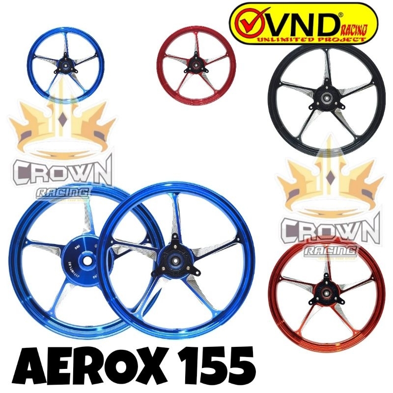 Jual Velg VND AK 55 V2 Gen 2 Ring 17 Yamaha Aerox 155 | Shopee Indonesia