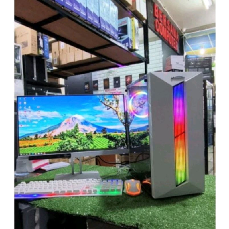 Jual PC gaming editing Core i7 ram 16gb vga 2gb monitor 22 in/ key mouse | Shopee Indonesia