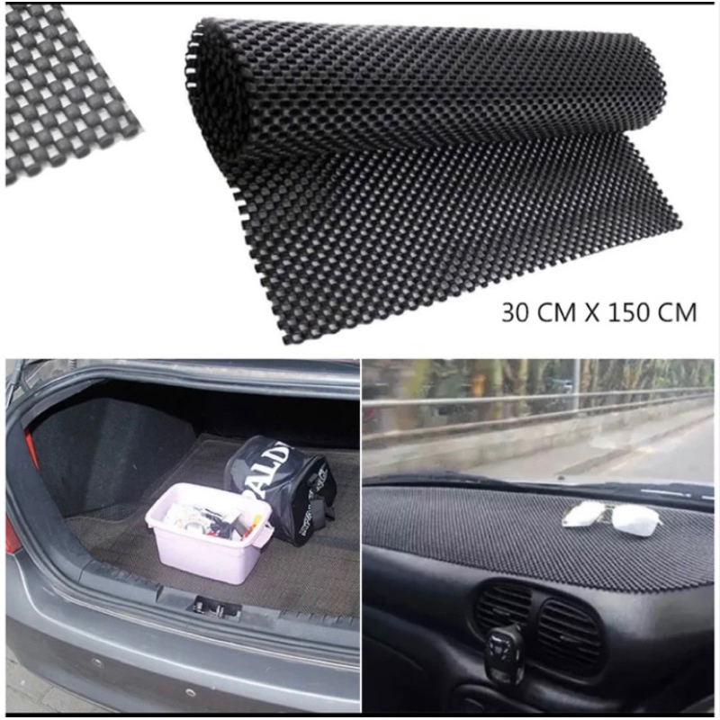 Jual Anti Slip Dashmat Dash Mat Non Slip Hitam Dashmat 150 X 30 Cm 1,5m ...