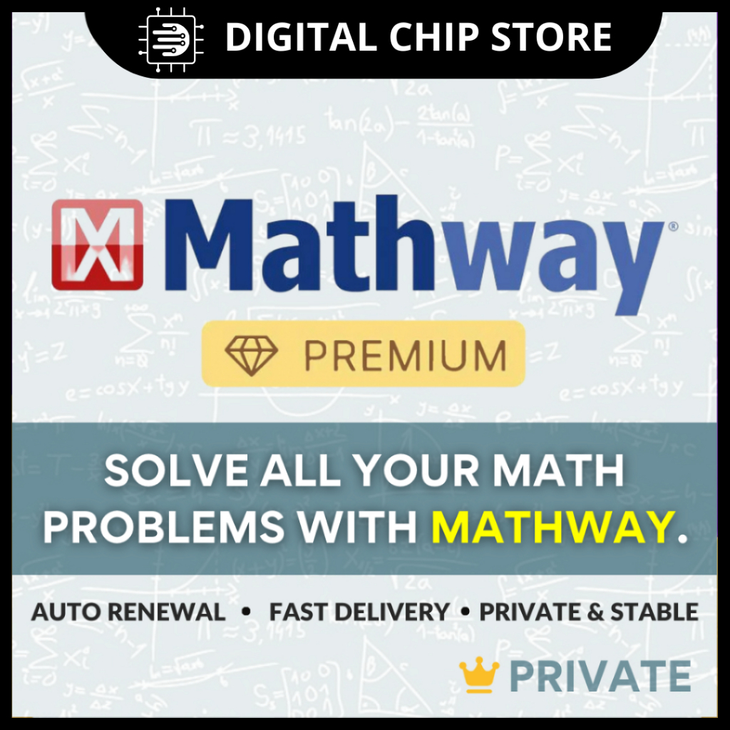 Jual Mathway Prmium 𝐏𝐑𝐈𝐕𝐀𝐓𝐄 | 𝐏𝐄𝐑𝐒𝐎𝐍𝐀𝐋 Accnt Math Solver All Devices | Shopee Indonesia