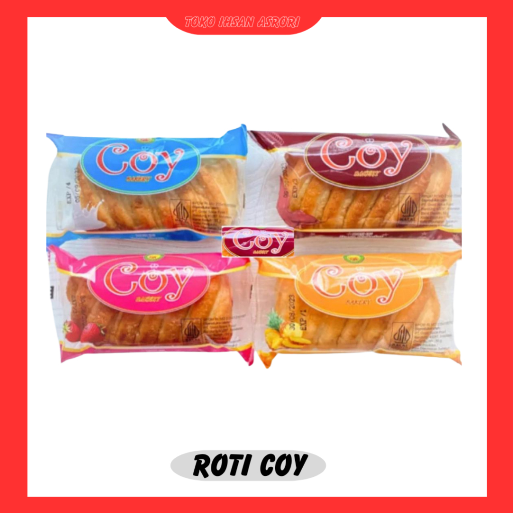 Jual Roti COY Roti Gulung 60gr Roti Lembut Enak Murah | Shopee Indonesia