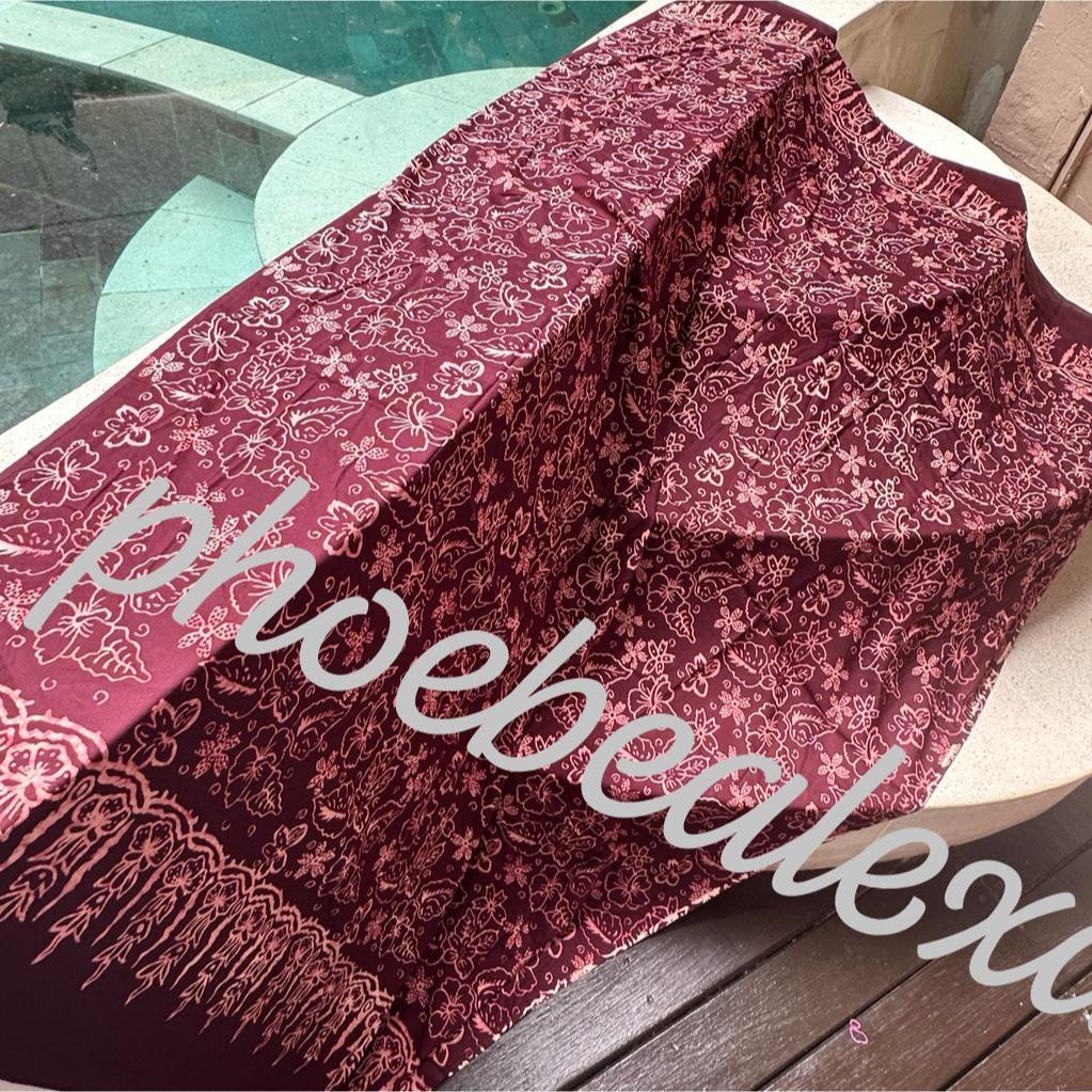 Jual Kain Pantai Bali Full Stamp Premium | Kain Pantai Canting Batik Bali | Swimsuit Cover| No ...