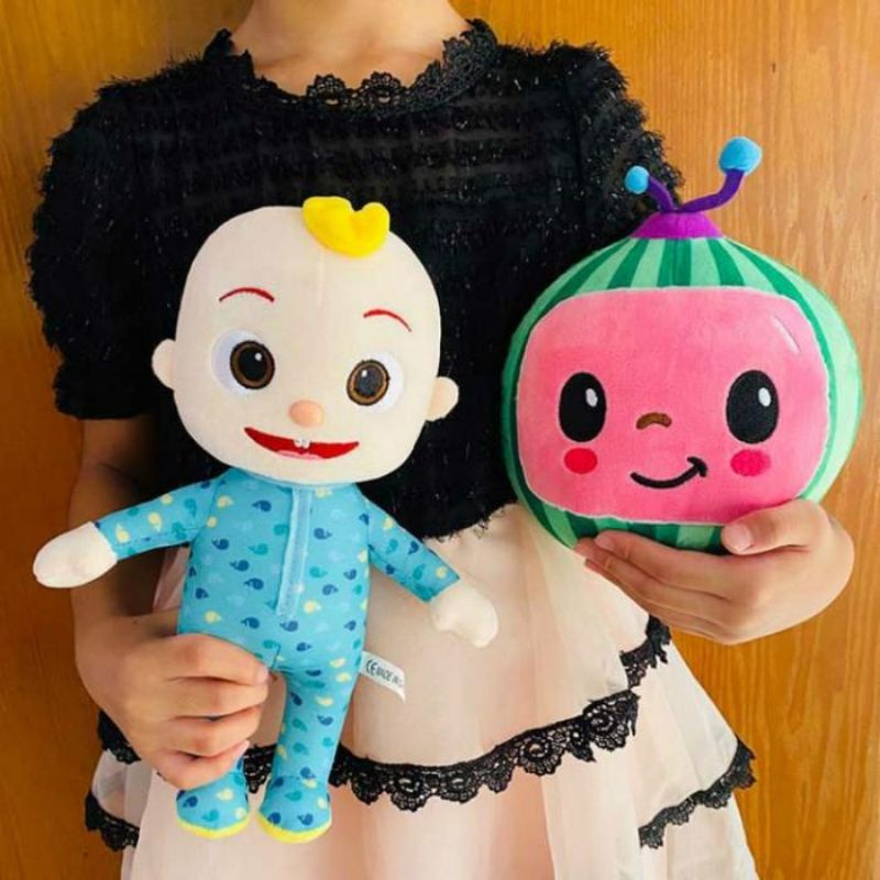 Jual Boneka Lucu bayi melon semangka imut lucu ukuran 25cm | Shopee ...