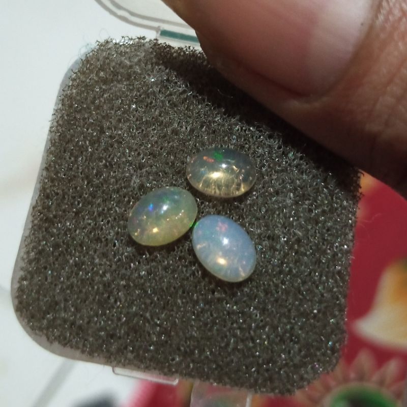 Jual Batu Opal Kalimaya Kristal Afrika Natural Jarong Loose Stone ...